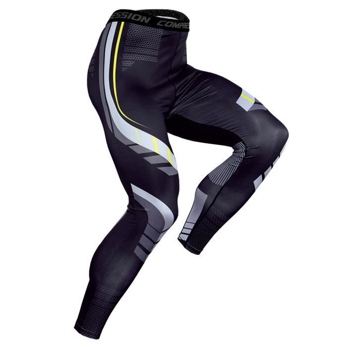Pantalon de Compression imprimé Colorés pour Hommes, Legging Cool Dry ...