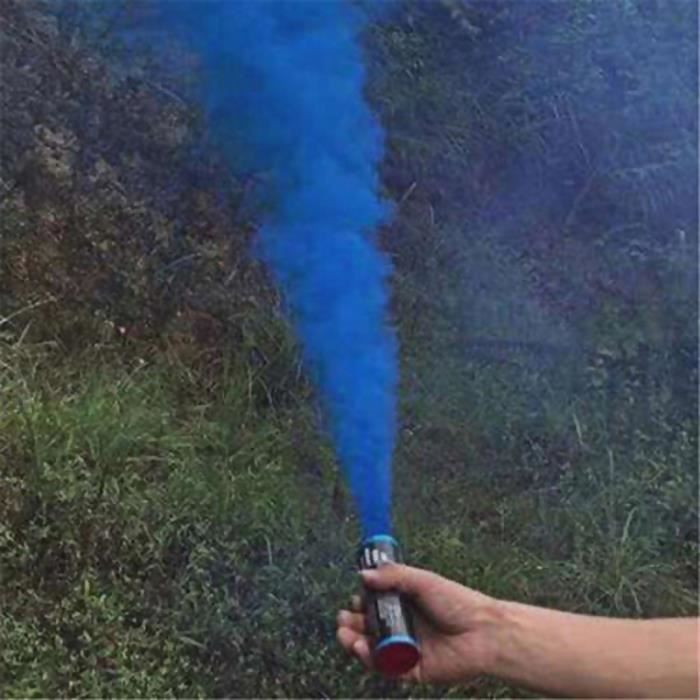 Fumigène à goupille Bleu Fumée de fond Tube à fumée Film spécial Prop ...