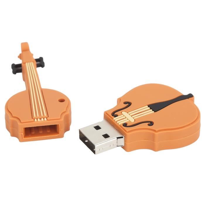 Clé USB - PWSHYMI - Modèle Violon - 32 Go - Compatible Windows/Linux ...