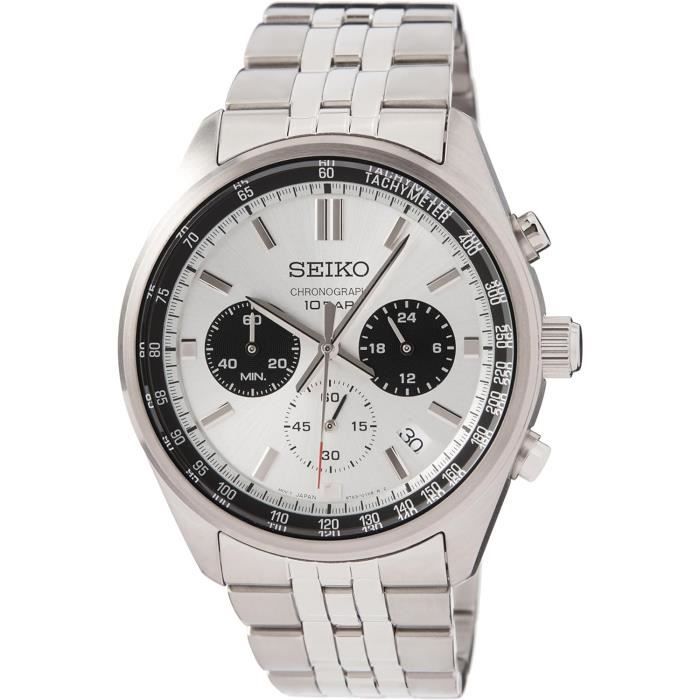 Montre Seiko Chronograph SSB430P - Homme Argent, Classique - Achat ...