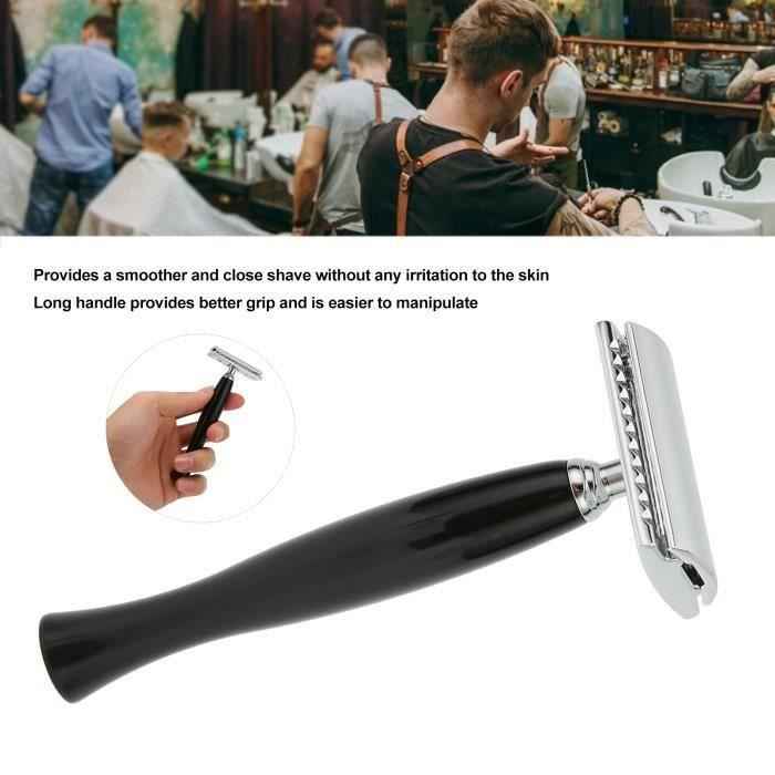 Ganen-Rasoir de sécurité Double Edge Safe Rasage précis Opération ...