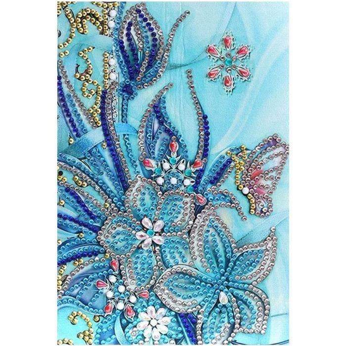 Domybest Carnet de Notes Couverture en Cuir 5D Diamond Painting Cahier ...