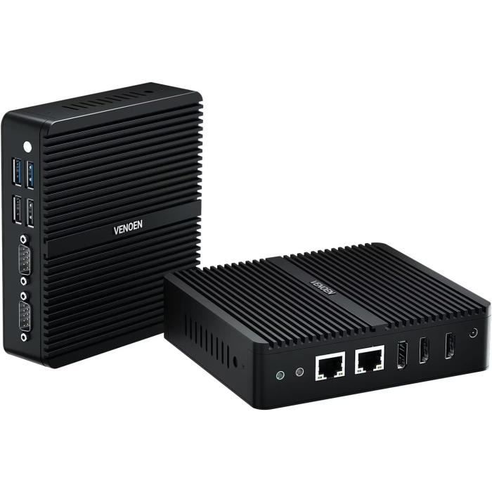 Fanless Pc 12Th, Windows 11 Mini Pc Celeron J6412, 8Gb Ram Ddr4 128Gb ...