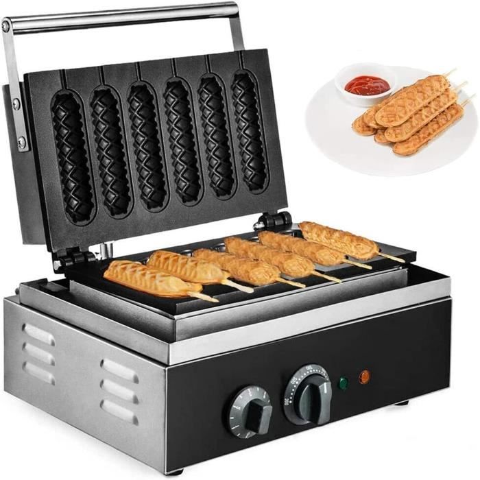 Machine À Gaufres Hotdog, Presse-Chien, Gaufrier, Fabricant De Maïs ...