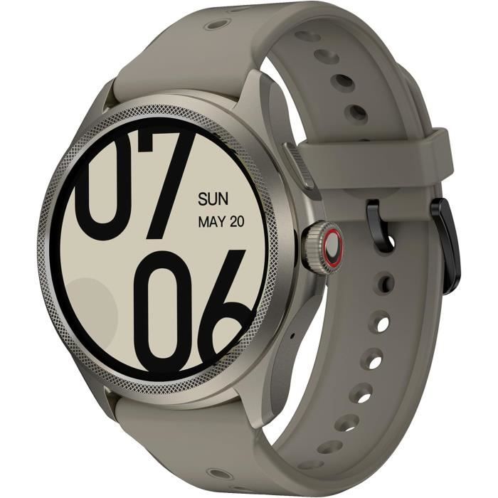 Montre intelligente Android Pro 5 pour hommes Snapdragon W5+ Gen 1 Wear ...