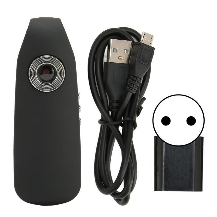 Mini Caméra Corporelle - QIILU - DV007 - HD 1080p - Rechargeable ...