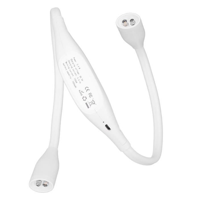 TMISHION Neck Light, Button Control Eye Protection 1000mAh Neck Reading ...