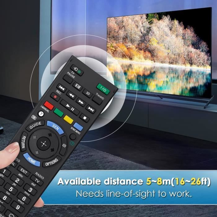 Télécommande Universelle Rm Ed047 Remplacement Pour Sony Bravia Tv Pour
