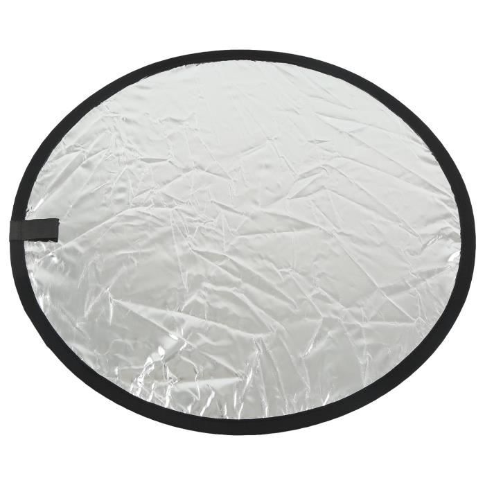 Réflecteur - VVIKIZY - 60 cm - Argenté et Blanc - Photographie ...