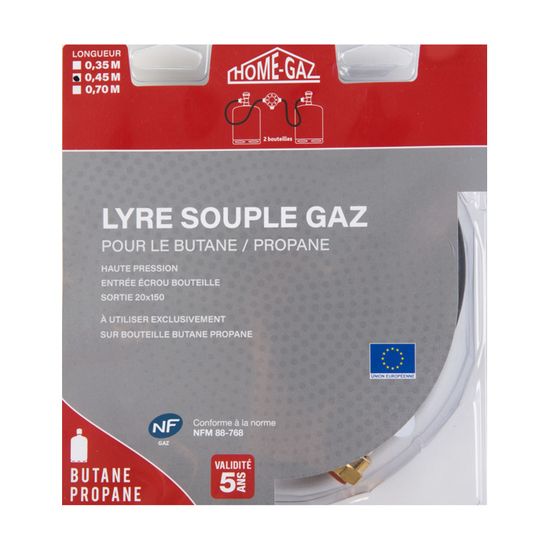 LYRE SOUPLE C/C LG 0.45M - Cdiscount Bricolage