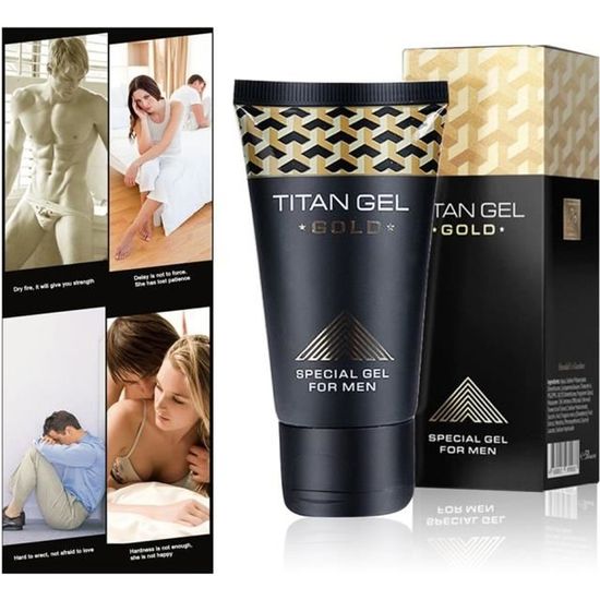 Haute qualité Gold Titan Gel Cream Hommes Usage externe Massages - Cdiscount Puériculture ...