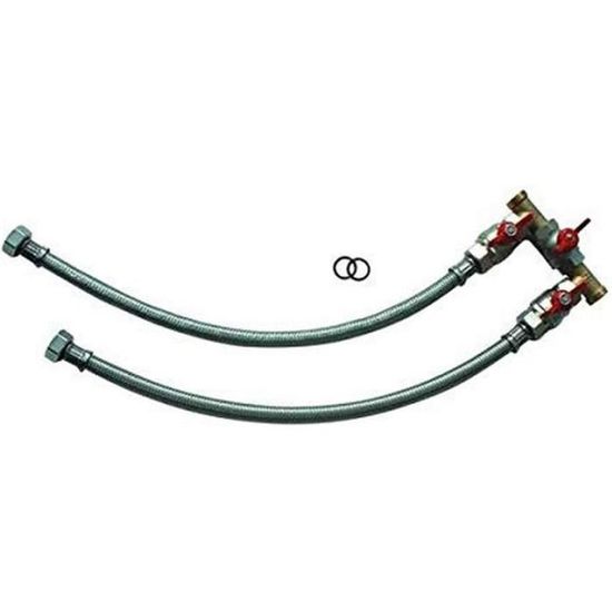Polar - Kit BY-Pass et flexibles pour adoucisseur,Taille 1 - BP1FLEX ...