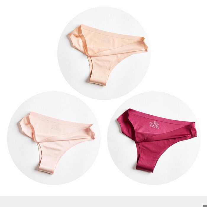Femme Sexy string culotte dame sans couture sport t-back sous-vêtements ...