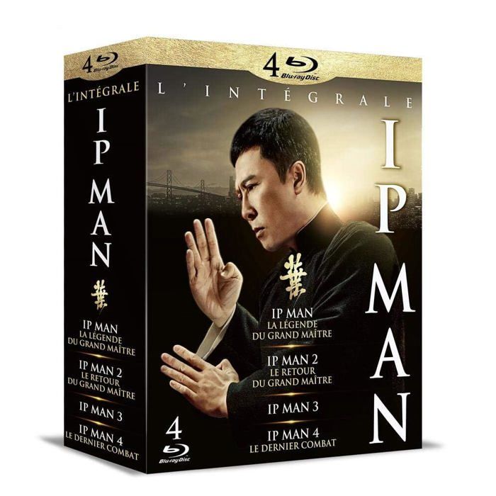 Blu-ray film M6 interactions Coffret Ip Man 1 à 4 Blu-ray - Cdiscount DVD