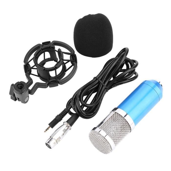 Microphone à Condensateur Bouchon en Mousse Anti-vent avec support ...