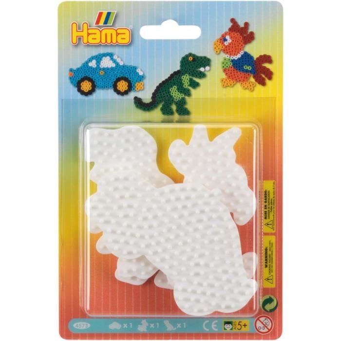 Jeu de perles à repasser - HAMA - Cars & Dinosaur - Multicolore - A ...