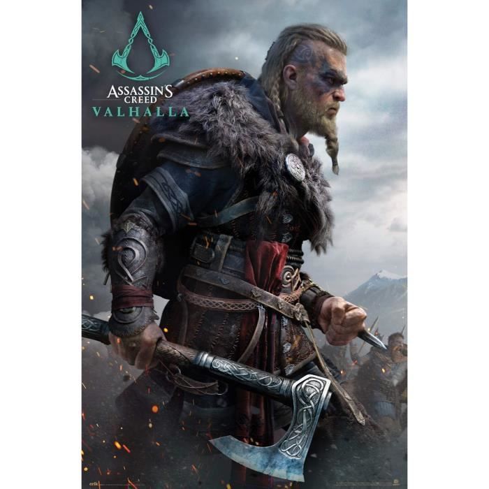 Poster Assassins Creed Valhalla - Deco Maison, Tableau Decoration ...