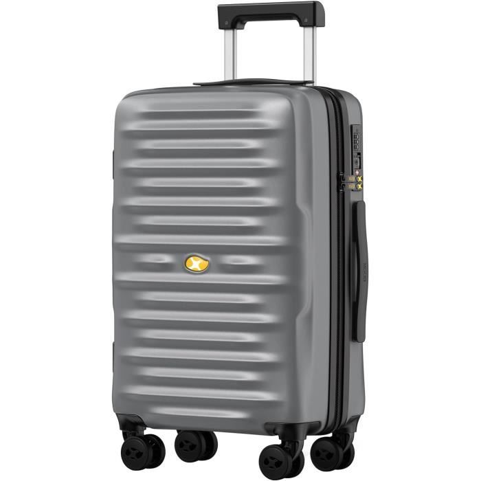 Valise Cabine 40L Trolley Rigide Valises De Voyage 4 Roulettes Doubles ...
