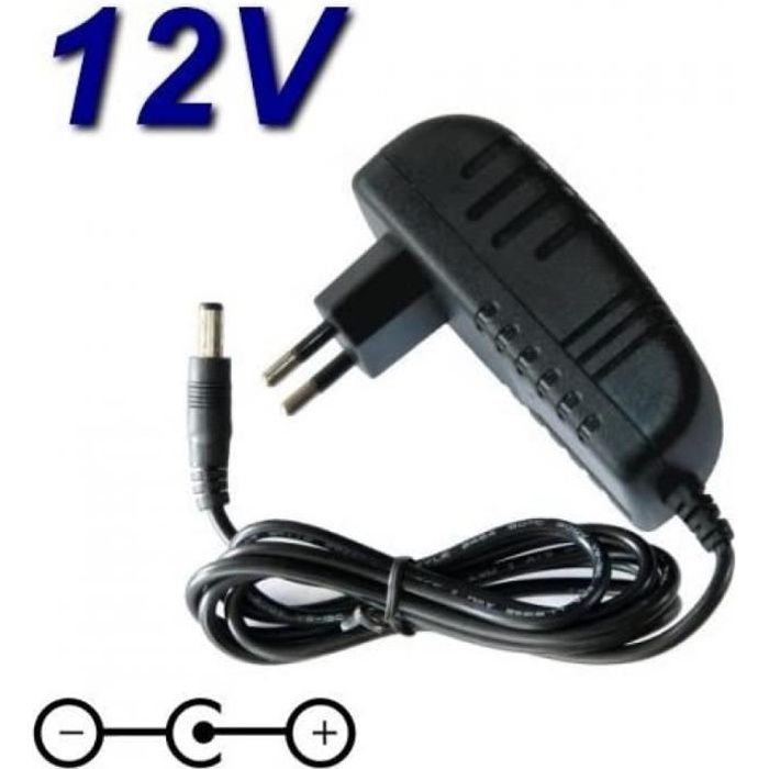 * adaptateur secteur alimentation chargeur 12v pour décodeur récepteur ...