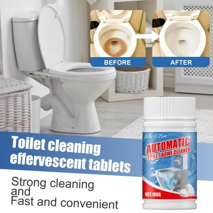 Nettoyant WC tablette effervescente nettoyant WC esprit WC détartrant ...