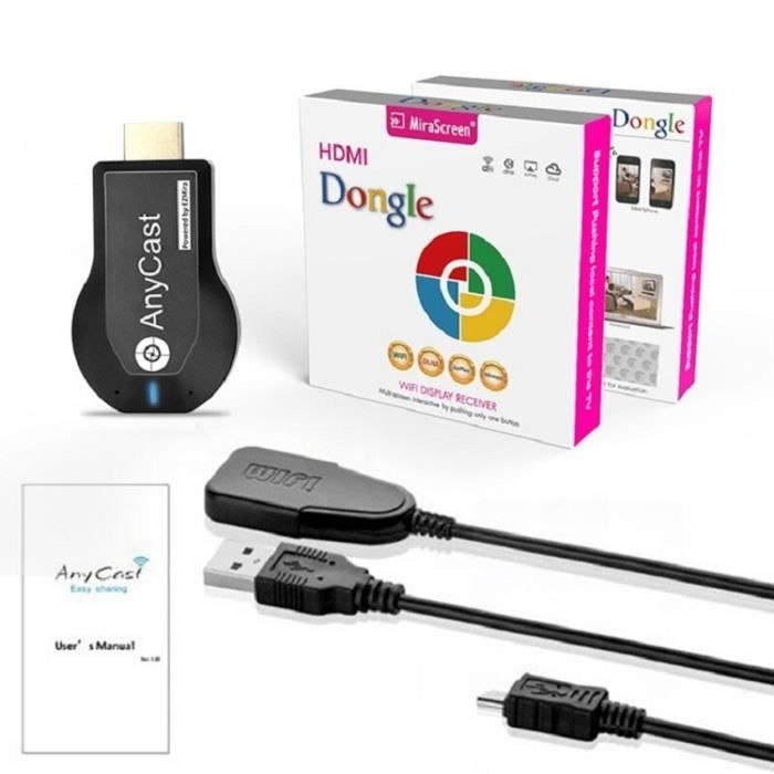 Récepteur-décodeur,Dongle récepteur wi-fi sans fil, 1080P, compatible ...