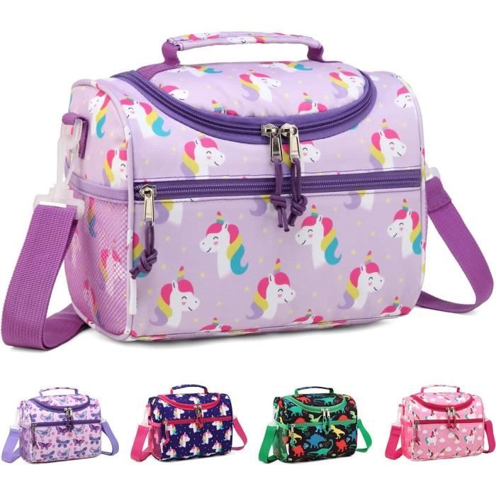 Sac Isotherme Repas Filles, Mignon Licorne Sac À Lunch Pour Garçons ...