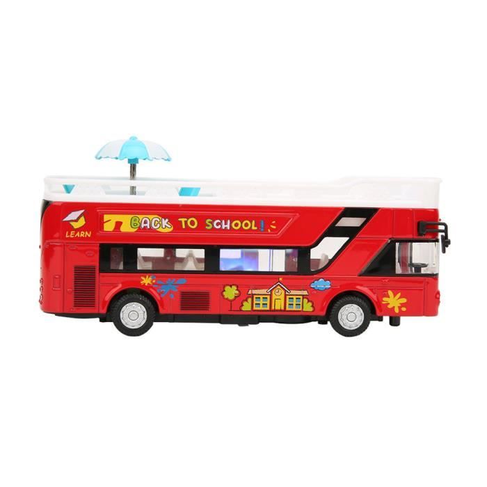 YOSOO modèle de bus à tirette Miniature Simulation Alliage Tour Bus ...