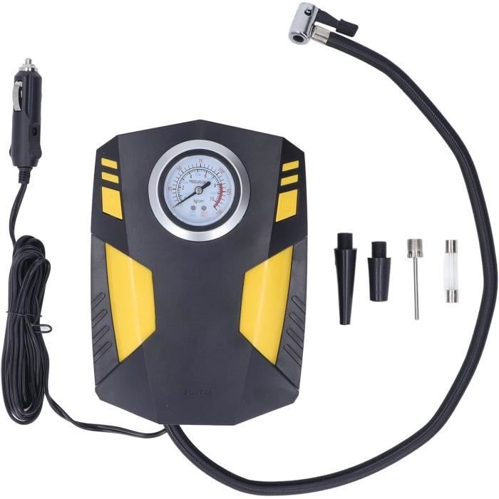 Compresseur Gonfleur De Pneus, Dc12V Digital Tire Inflator Air Compressor Multifunctional ...