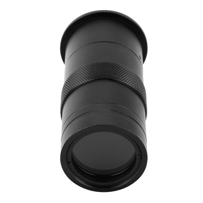 Cikonielf Lentille de microscope Objectif industriel 2MP 1080P 100 fois ...
