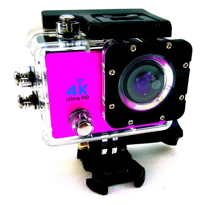 Eyes GO 4K Pink Wifi - 16MP - UHD 2060p - Marque Française - Caméra de ...