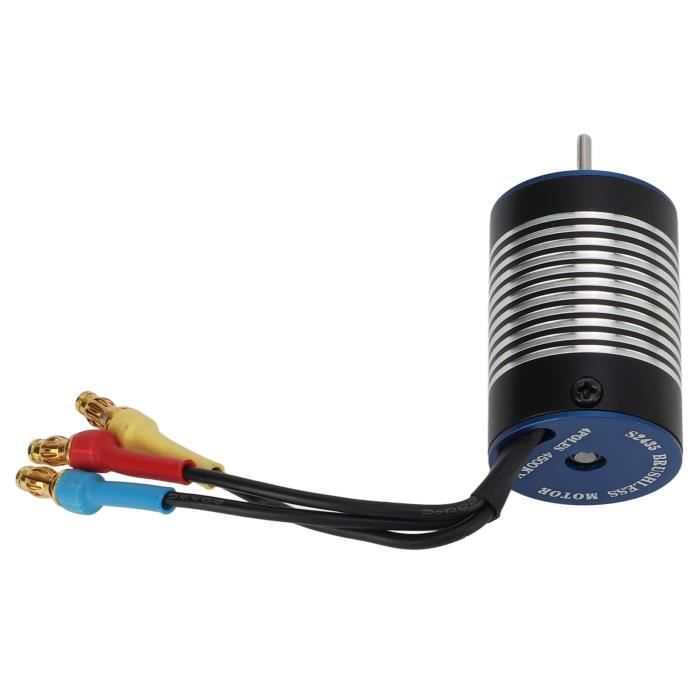 GOTOTOP Moteur sans balais 4500KV Brushless Motor Contrôleur de vitesse ...