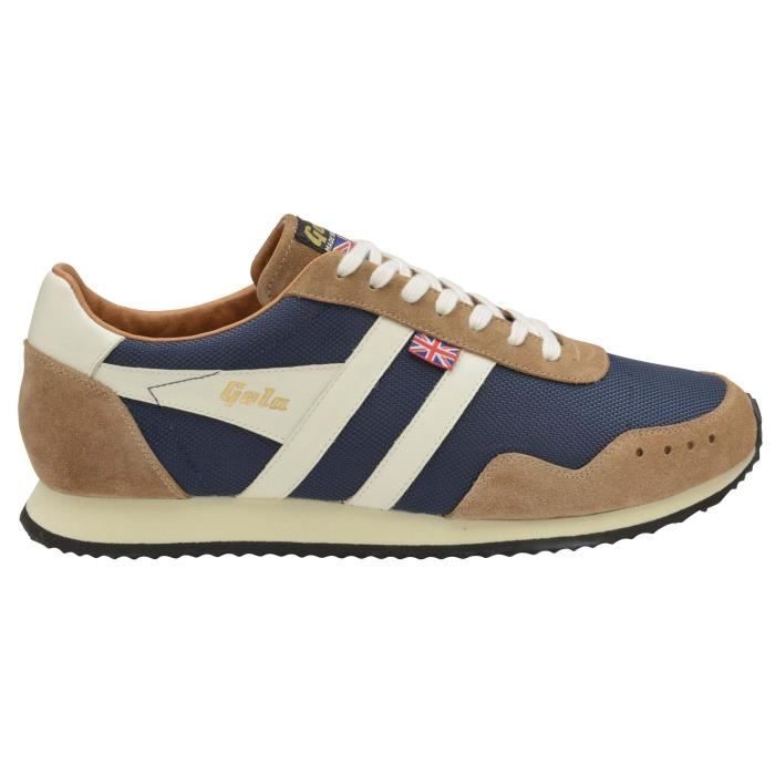 Baskets - GOLA - Track Mesh 317 - Homme - Bleu - Navy/tobacco/off wht ...