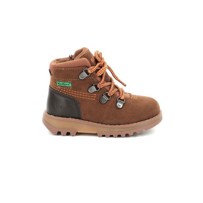 KICKERS Bottillons Kicknature camel Garçon Marron clair - Cdiscount ...
