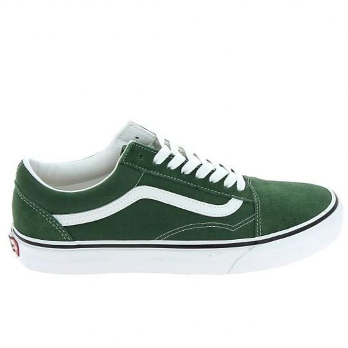 Baskets Mode Sneakers Hommes VANS Old skool Vert Vert - Cdiscount ...