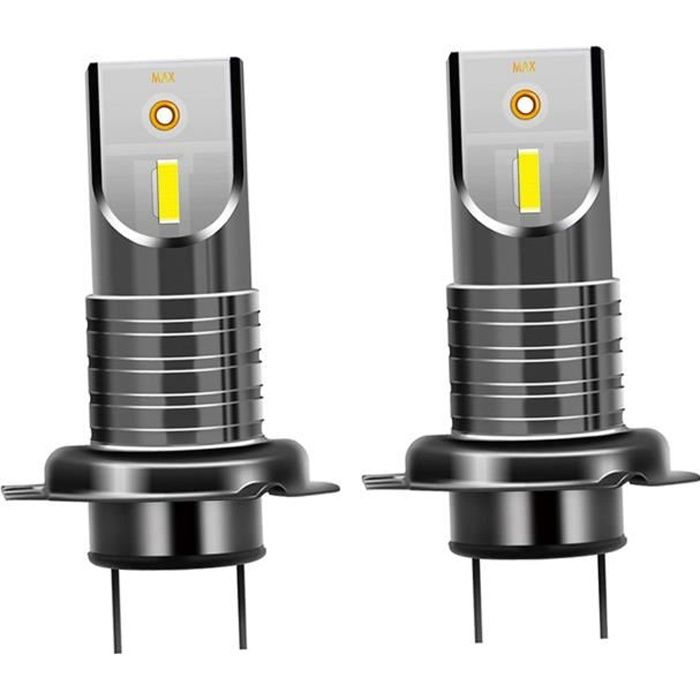 2x 110W 5050 CSP LED Ampoules Phare de Voiture 6000K Remplacement ...
