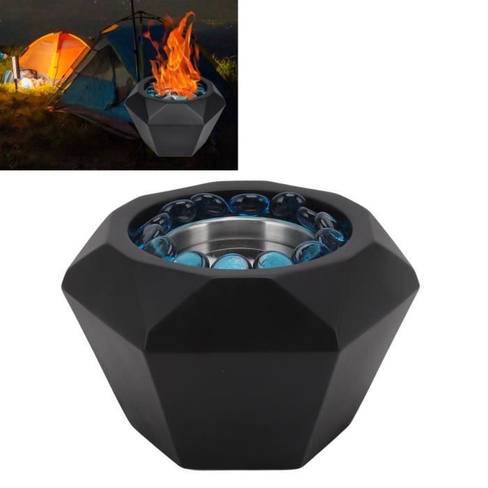 Foyer de table Cheminée de Table Chaude Portable Mini Foyer de Bureau ...