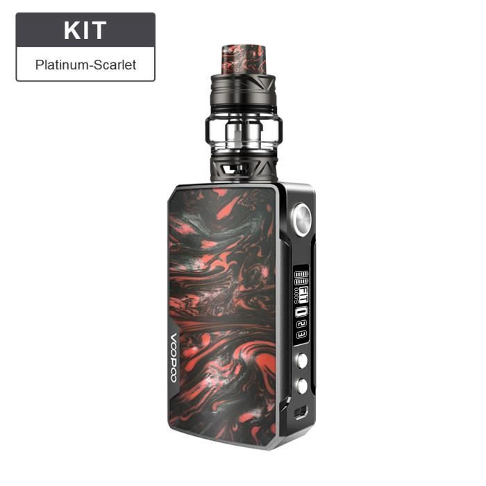 VOOPOO Drag 2 Platinum Kit 177W TC Mod Box Kit 5ML Uforce Atomizer T2 ...
