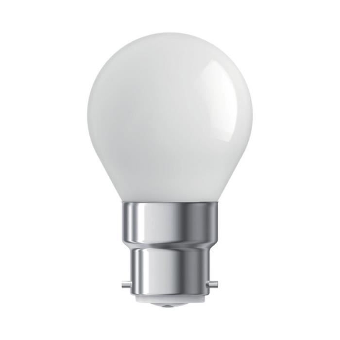 Xanlite - Lot de 2 ampoules Filament LED P45 Opaque, culot B22, 806 ...