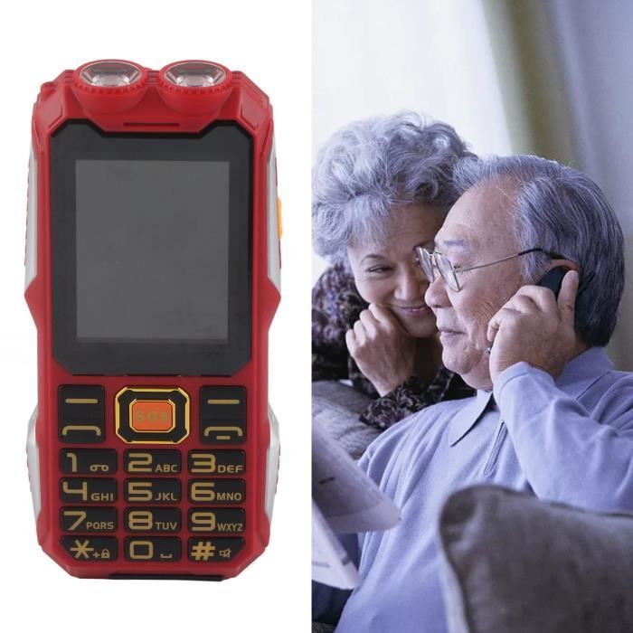 Téléphone portable senior à gros boutons Téléphone portable pour ...