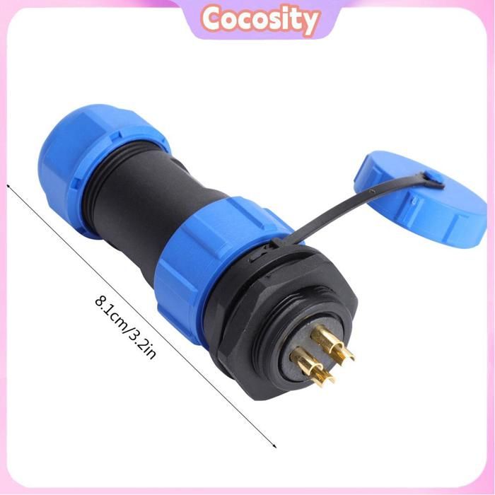 Cocosity Connecteur étanche IP68 SP21 4Pin pour prise de connecteur d ...