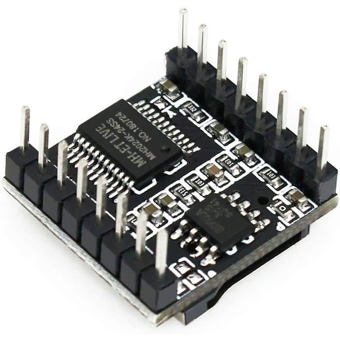 Mini MP3 DFPlayer Player Module avec Haut-Parleur Ronde 2W 8Ohm pour ...