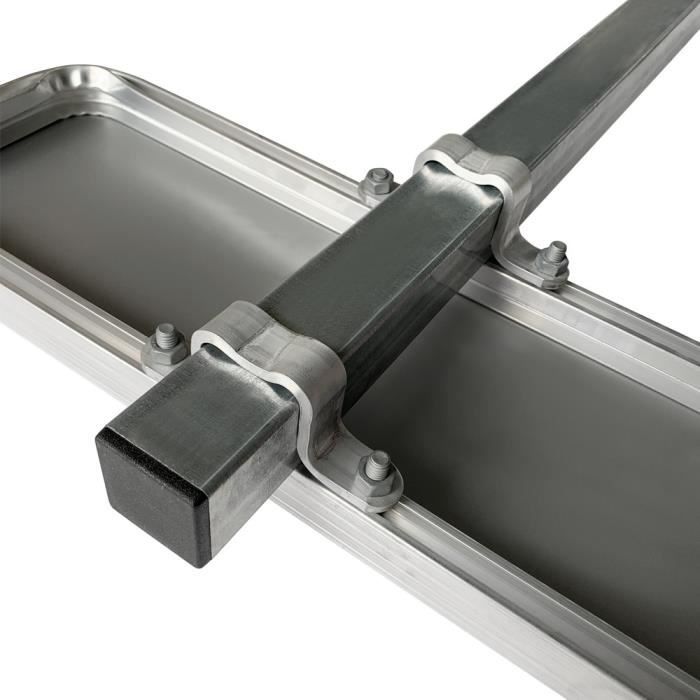 Bride de fixation pour poteau Bride simple ou double avec boulonnerie À ...