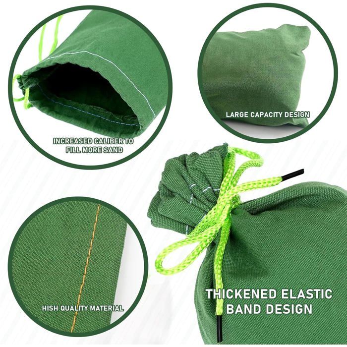 YSOOUA Sac Anti Inondation 4 PCS Sacs de Sable Réutilisables et ...