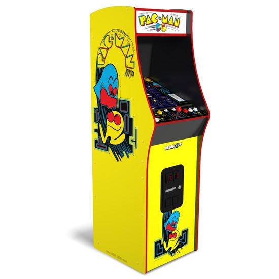 Arcade1Up - Pac-Man Deluxe Borne d'Arcade avec 14 jeux classiques - Cdiscount Jeux vidéo
