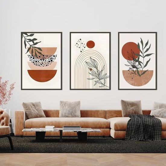 Ensemble De Posters Géométriques - [MARQUE] - [Modèle] - Style 8 ...