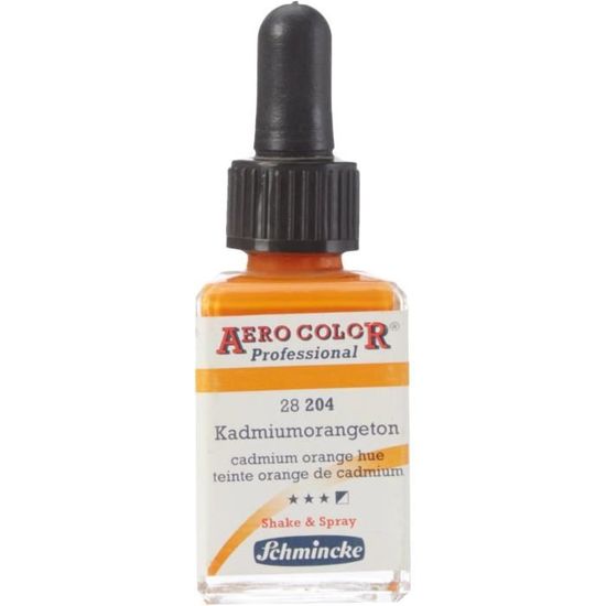 Aero Color Professional - Peinture Pour Aérographe - 28Ml - Orange ...