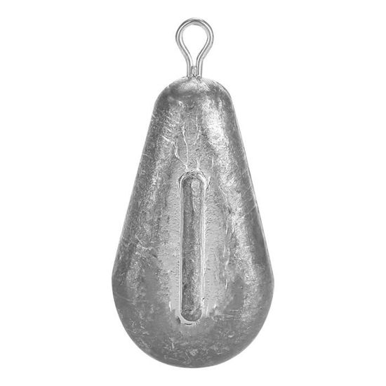 Fafeicy plomb en métal Poids en forme de goutte d'eau, plombs de pêche ...
