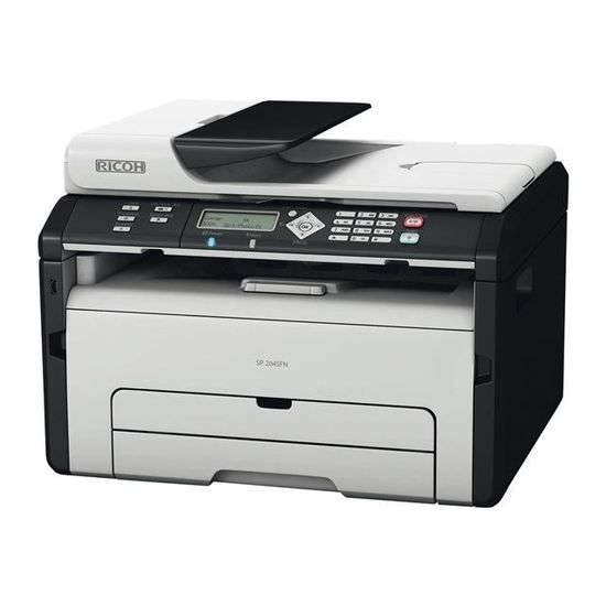 Ricoh SP 204SFN imprimante laser multifonction - Cdiscount Informatique