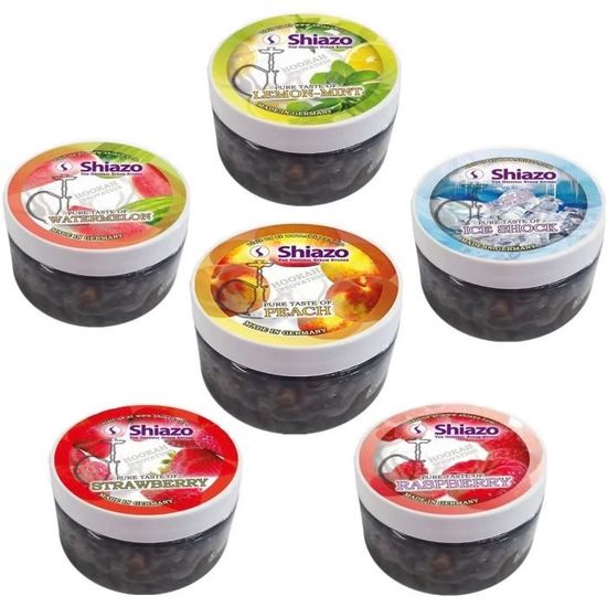 MERITON Pierres à vapeur Shiazo Shisha Steam Stones Mixed Pack pour ...