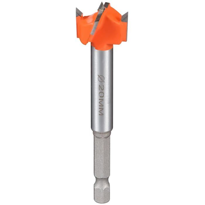 Forstner Mèche à bois 20mm en métal dur Forstner Foret de charnière ...